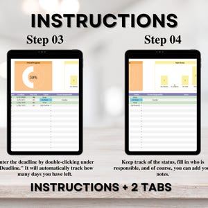 To Do List Tracker Task Planner Google Sheets, Productivity Organizer ...