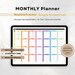 Digital Planner Spreadsheet for Google Sheets, to Do List, Monthly ...