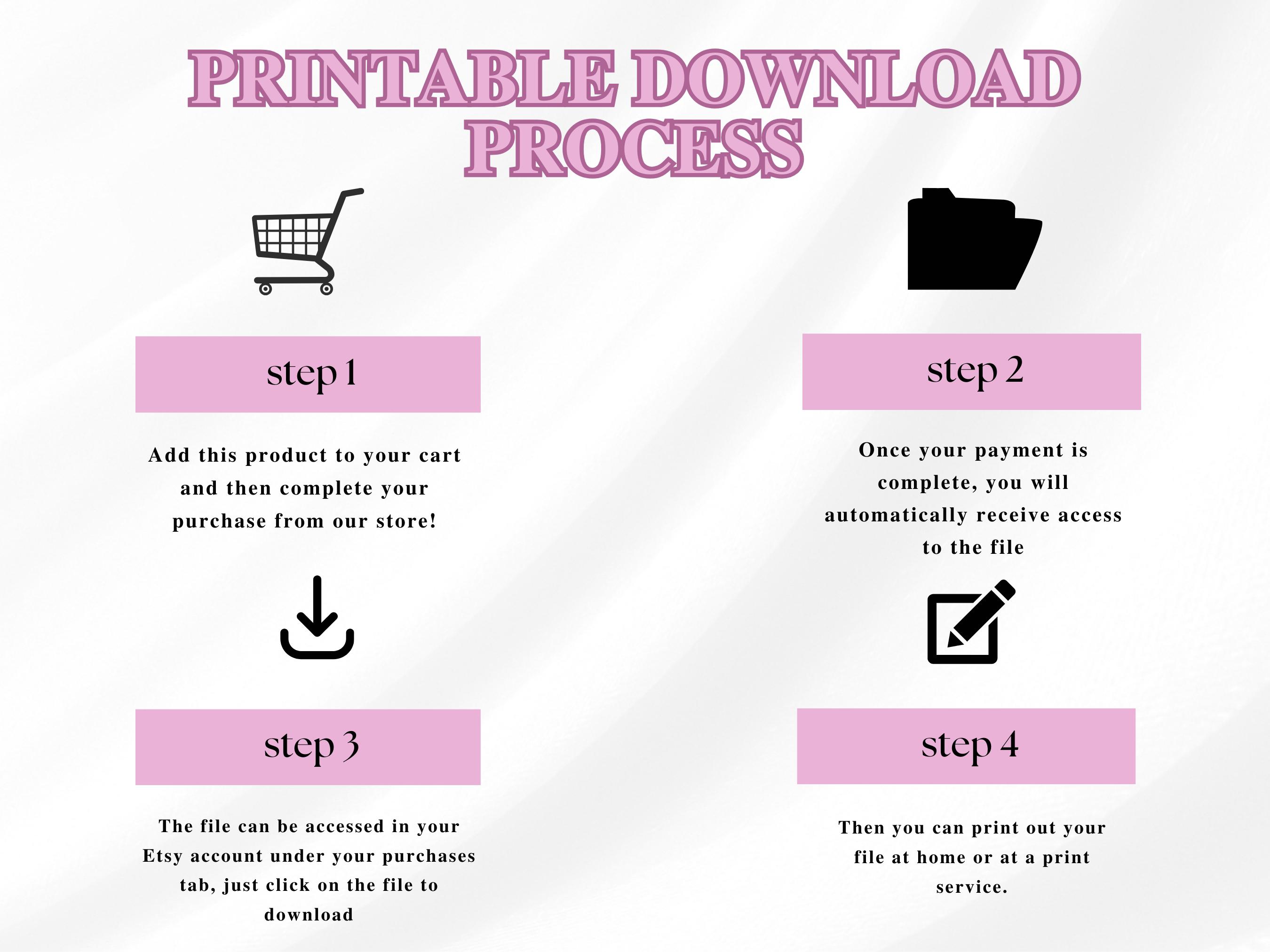 Special Needs Shower Sequence for Girls, Shower Routine Printable Chart ...