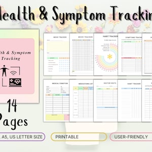 Mental Health Journal Bundle Printable,digital Mentalhealth Planner ...