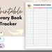 Library Book Tracker | Printable Library Planner | Book Journal ...