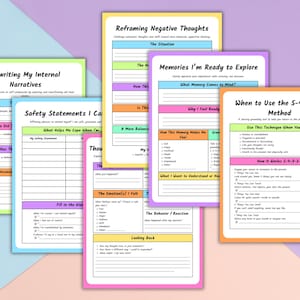 Trigger Journal Printable | Emotional Awareness Workbook | Mental ...