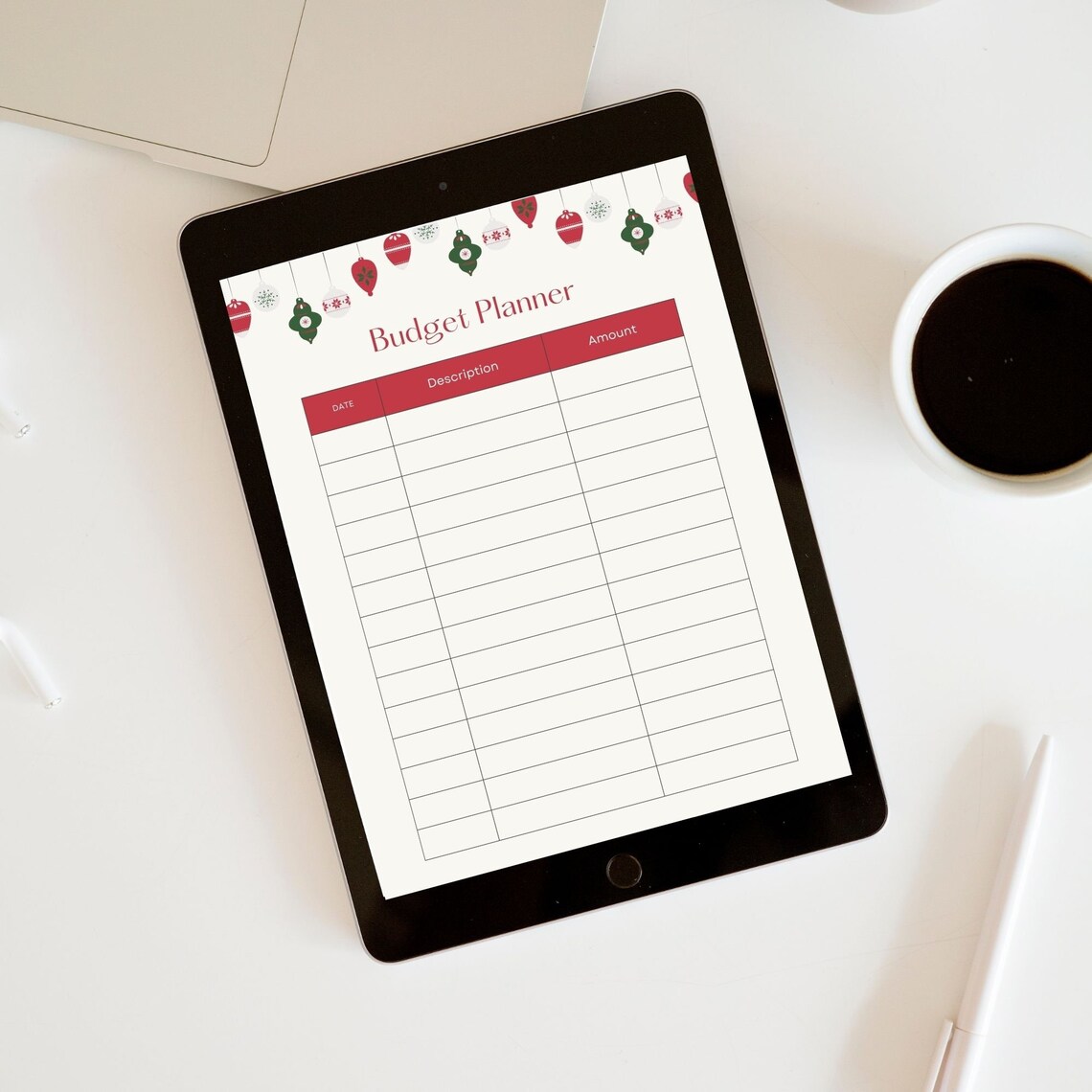 Christmas Budget Tracker Printable, Christmas Budget Planner, Xmas ...