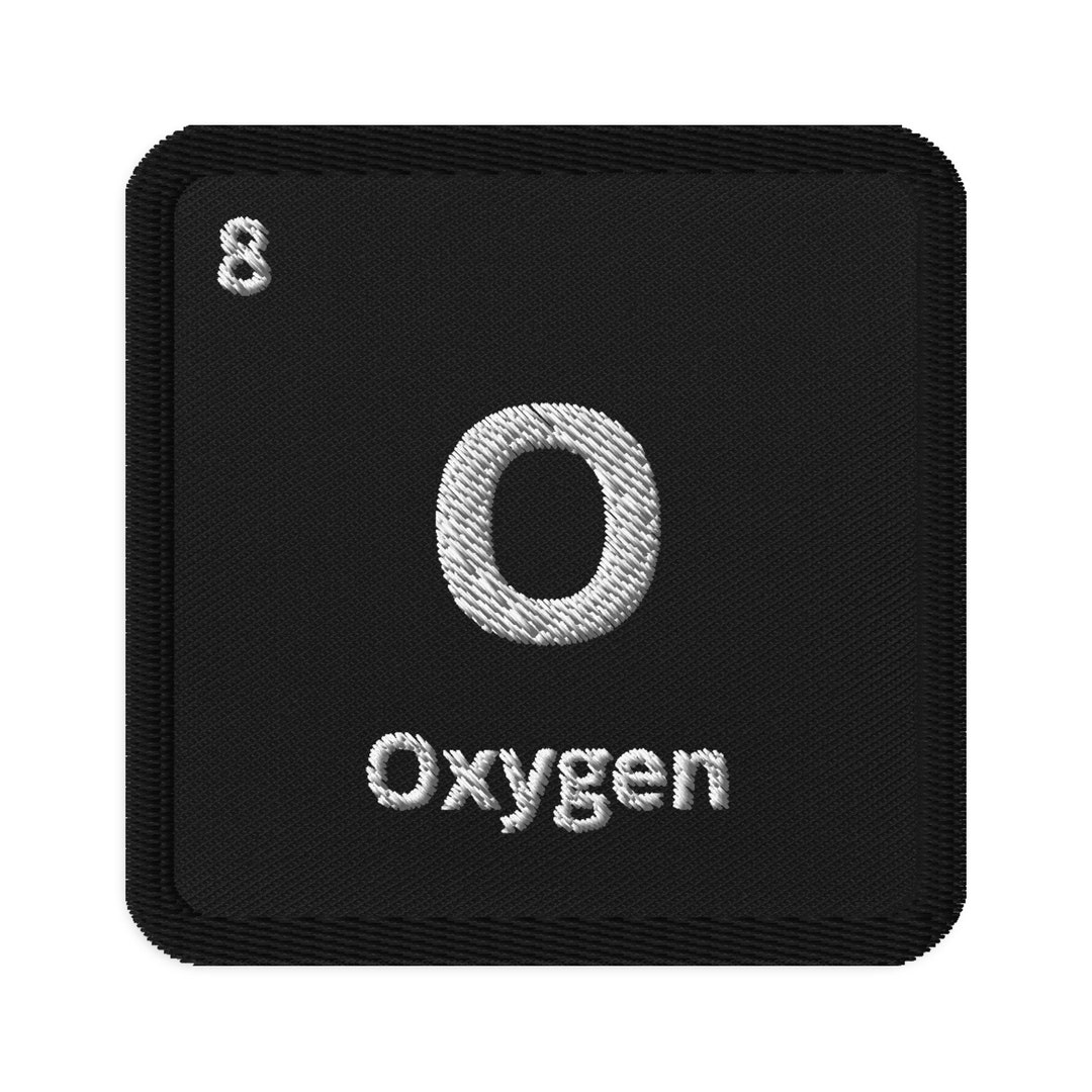 Oxygen Periodic Table Embroidered Iron-on or Sew-on Patch - Etsy