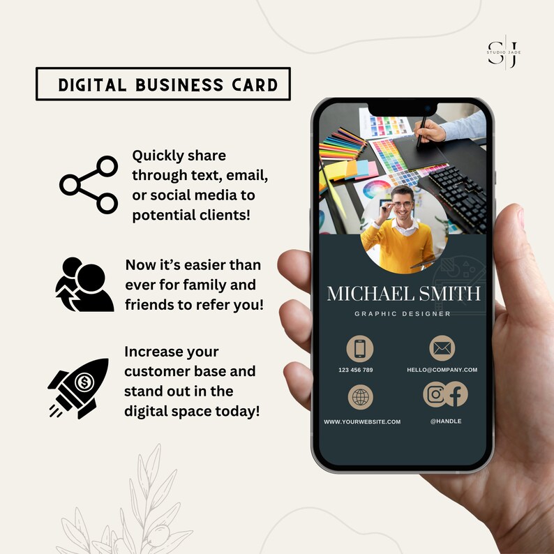 Editable Freelancer Digital Business Card, Freelance Templates ...