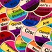LGBT Round Stickers - Etsy