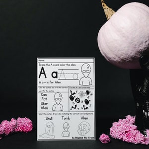 26 Halloween ABC Phonics Worksheets for Fun Learning - Preschool ...