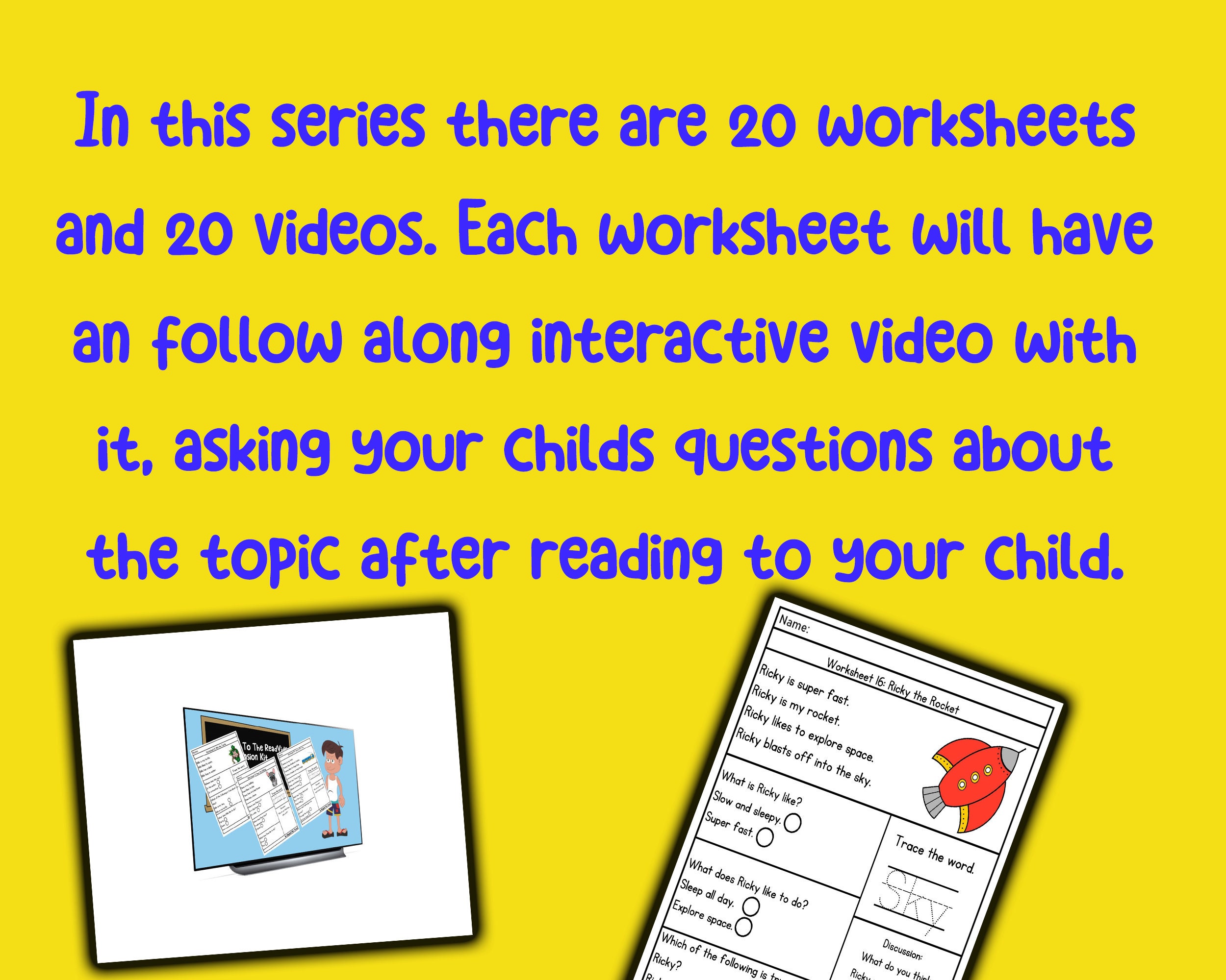 Kindergarten First Grade Reading Comprehension Worksheets With ...