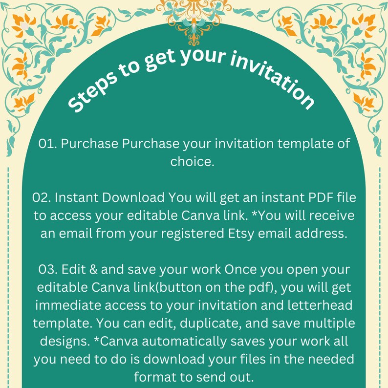 Jharokha Wedding Card - Etsy