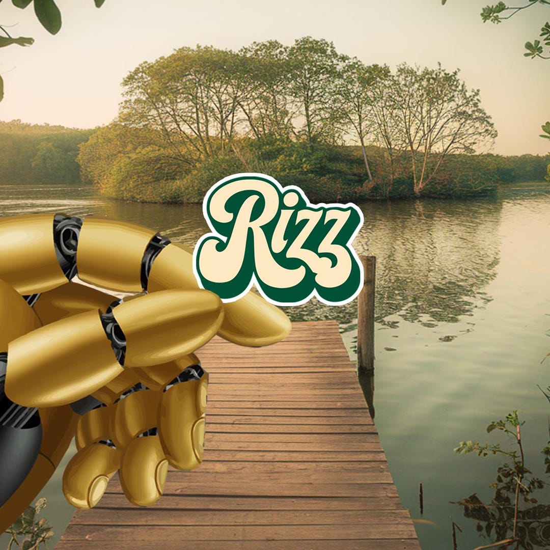 Funny Alpha Gen Rizz Sticker | Rizzem With the Tism Vinyl Decal for ...