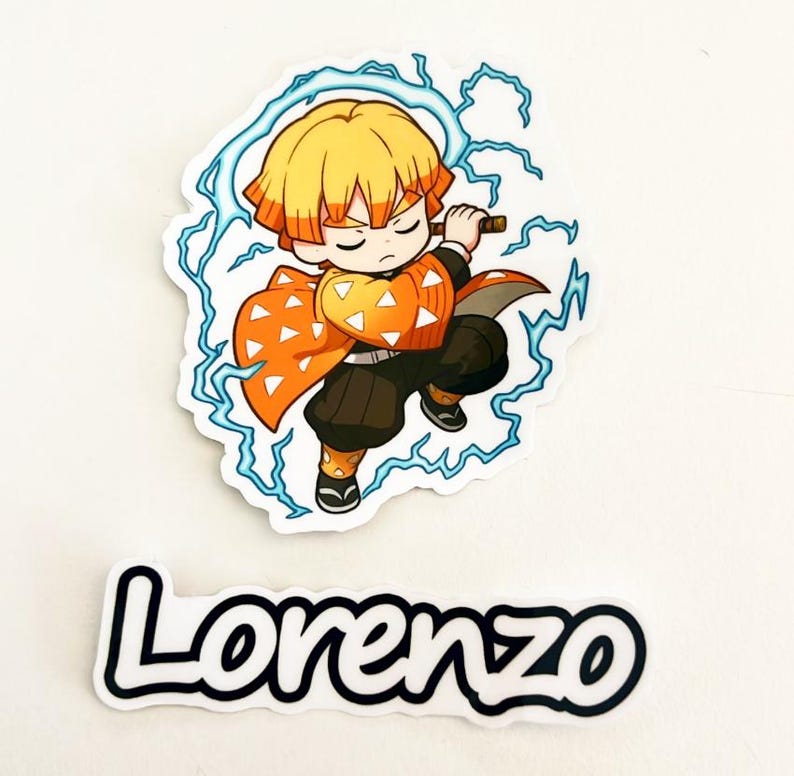 Zenitsu Agatsuma [01] Thunder Hasira Demon Slayer Kimetsu No Yaiba Cut ...