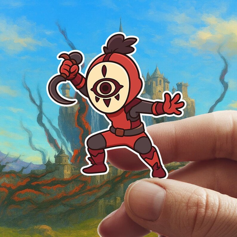 The Legend of Zelda TOTK BOTW [6-PACK] Waterproof Vinyl Sticker (4-5 X ...