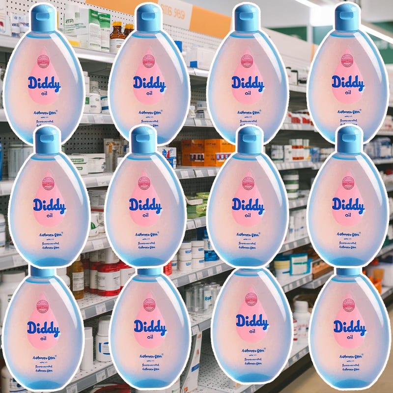 P Diddy Baby Oil Room - Etsy Australia