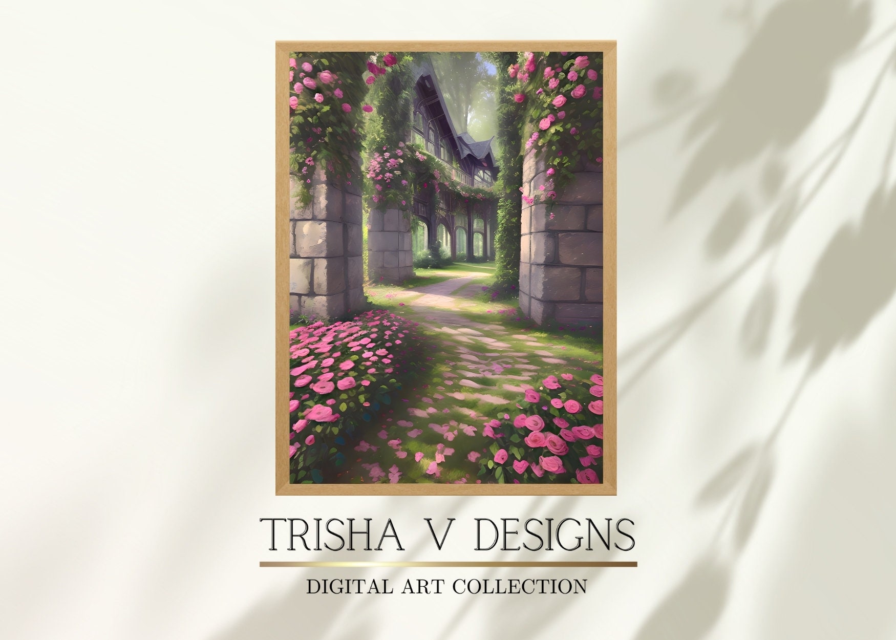 ACOTAR Art Print: Enchanting SPRING COURT Landscape, Fey Inspired Wall ...