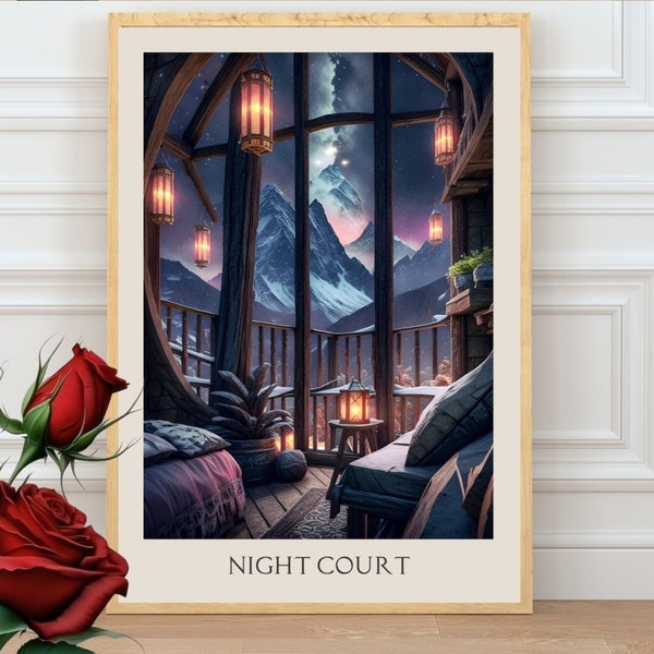 Acotar Art Night Court - Etsy