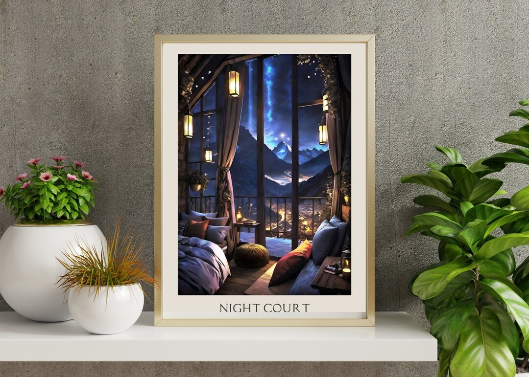 Ramiel ACOTAR | Nachthof VELARIS | Fey Wall Art | Digital Download ...