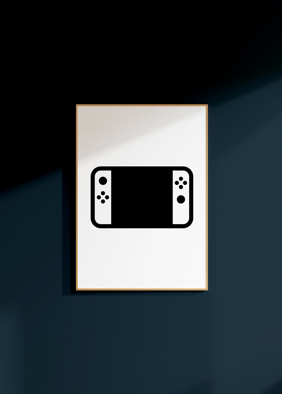 Minimalist Game Controller Poster Set, Gaming Room Art (digital ...