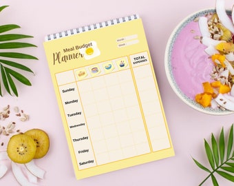 Daily Meal Digital Planner | Printable Planner | to Do Lists | Goal ...