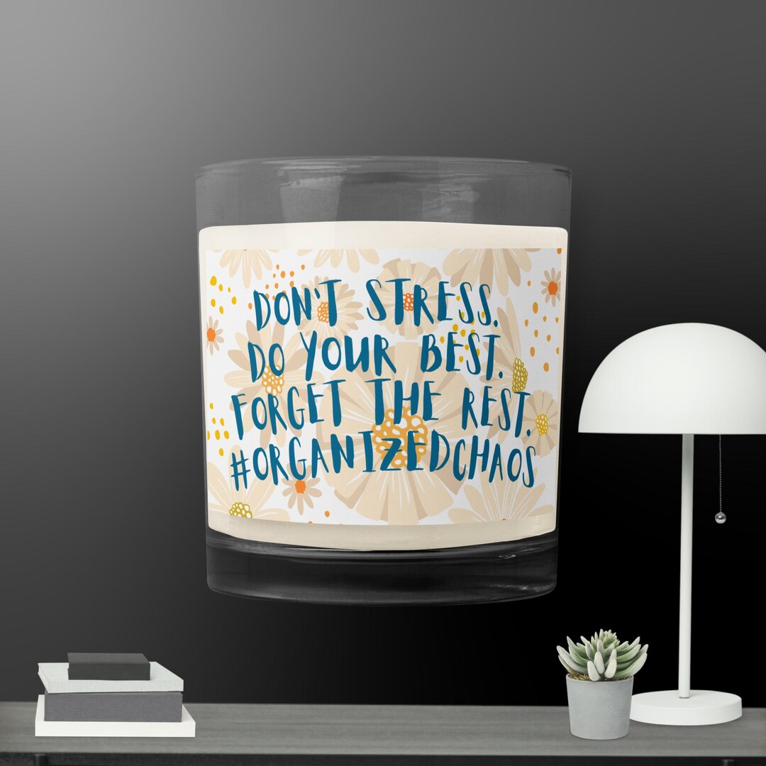 Don't Stress, Do Your Best, Forget the Rest - Etsy