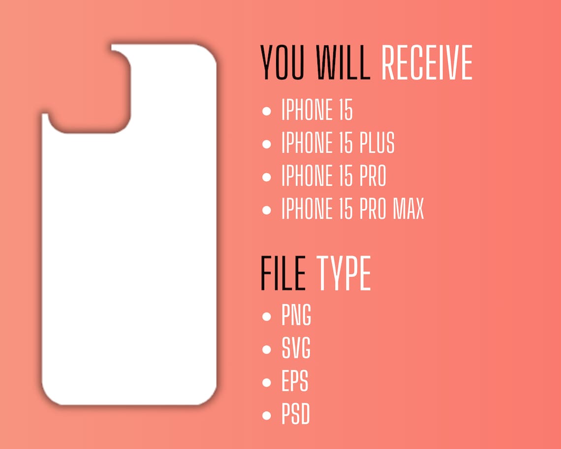 IPhone 15 Case Templates , Phone Case Templates, Blank iPhone 15 Series ...