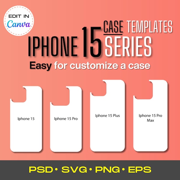 iPhone Design Template - Etsy