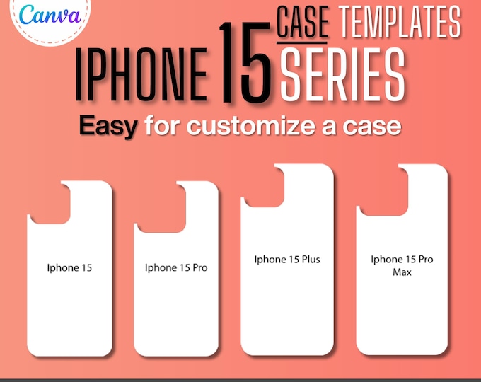 IPhone 15 Case Templates , Phone Case Templates, Blank iPhone 15 Series ...
