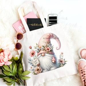 Spring Gnomes Clipart, Cute Gnome Clipart, Nursery Art, Baby Spring ...