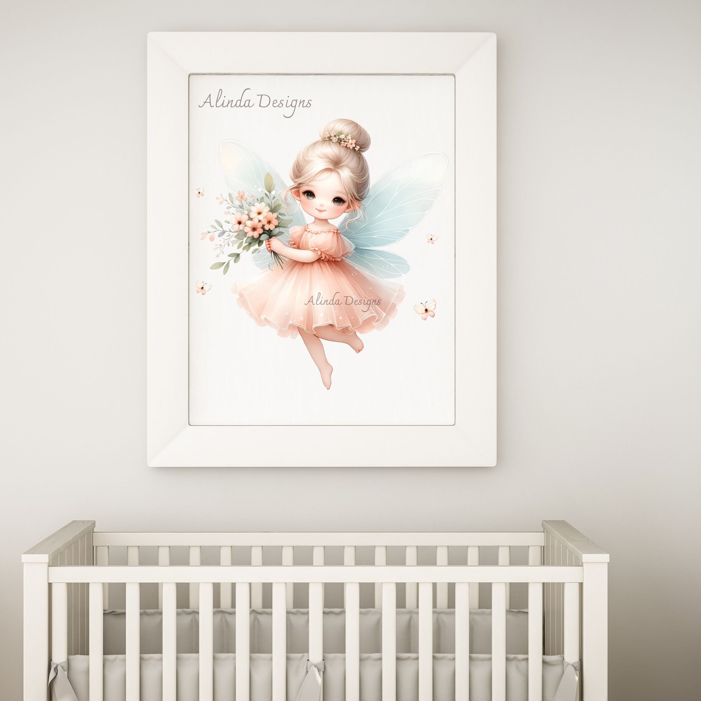 Enchanted Sweet Fairies Clipart Collection, Fairy Graphics for ...