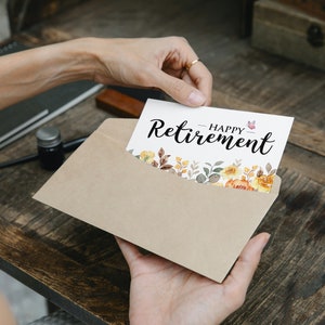 Best Wishes on Your Retirement ,retirement Card, Congratulations on ...