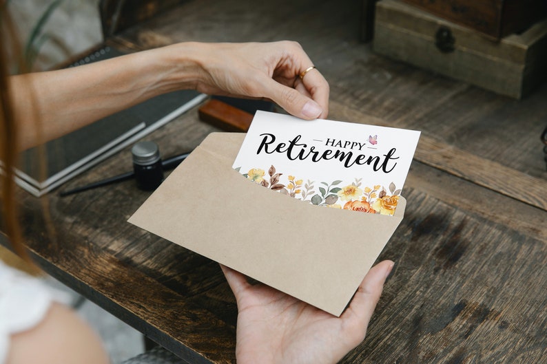 Best Wishes on Your Retirement ,retirement Card, Congratulations on ...