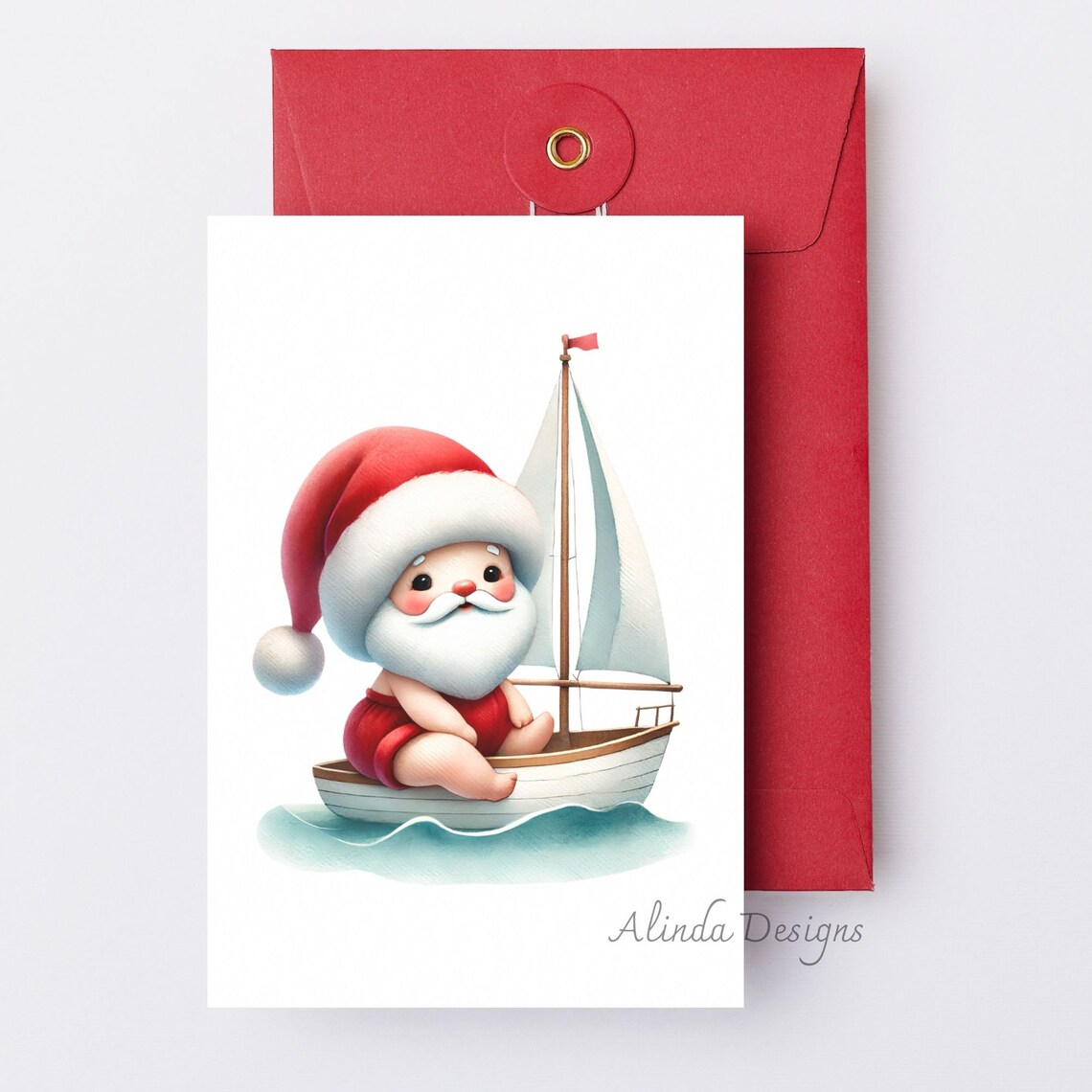 Tropical Christmas in July Clipart Bundle, Tropical Christmas PNG ...