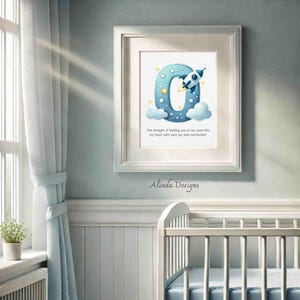 Watercolor Space Alphabet Clipart, Outer Space Letters A-Z, Kids Decor ...