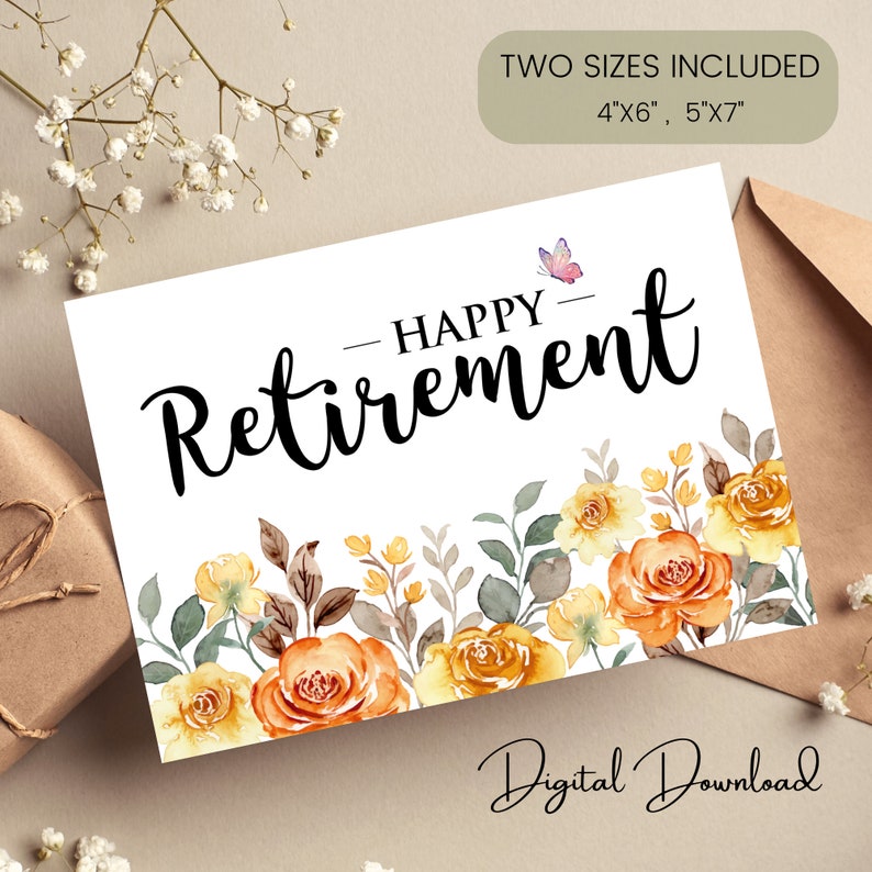 Best Wishes on Your Retirement ,retirement Card, Congratulations on ...