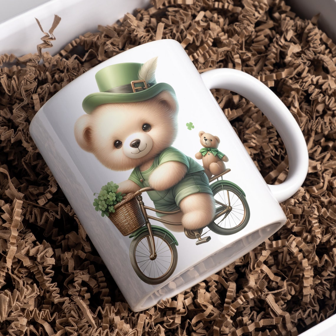 St Patrick Teddy Bear Clipart, St Patrick Graphics, St Patrick's Day ...