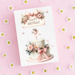 Watercolor Little Ballerinas Clipart, Digital Download for Invitations ...