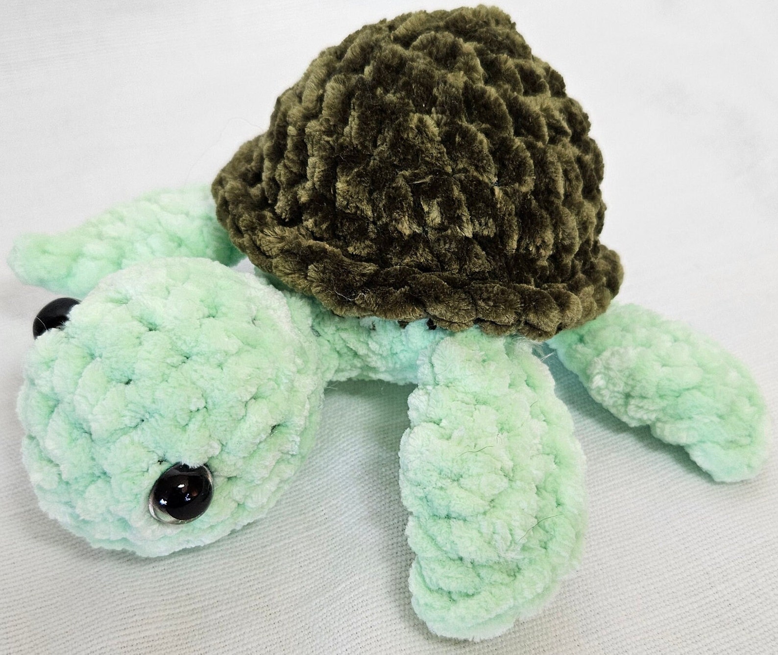 Crochet Turtle Plushie - Etsy