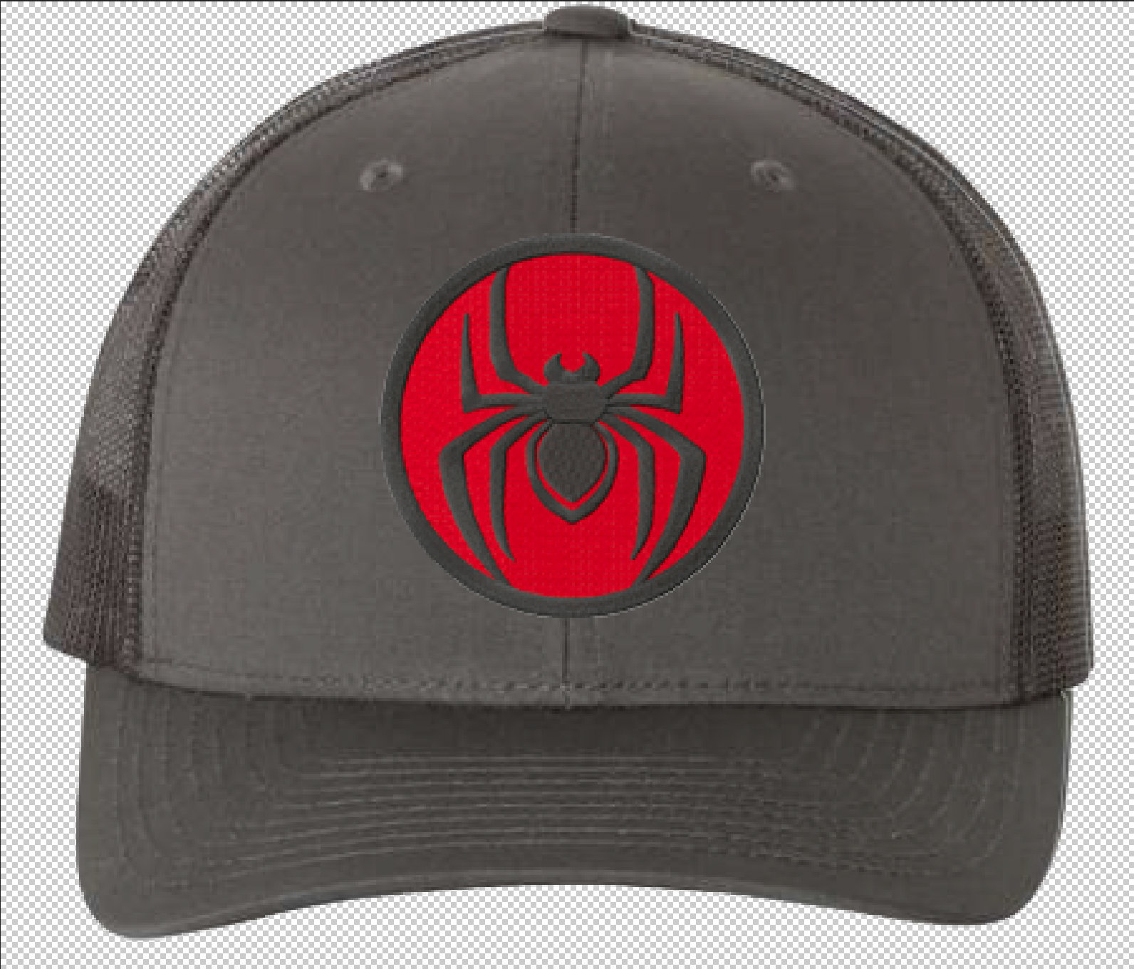 Spiderman Logo Trucker Snapback Hat - Etsy
