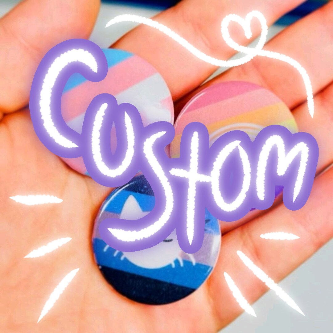 Custom Any LGBTQ Pride Flag Pins - Etsy