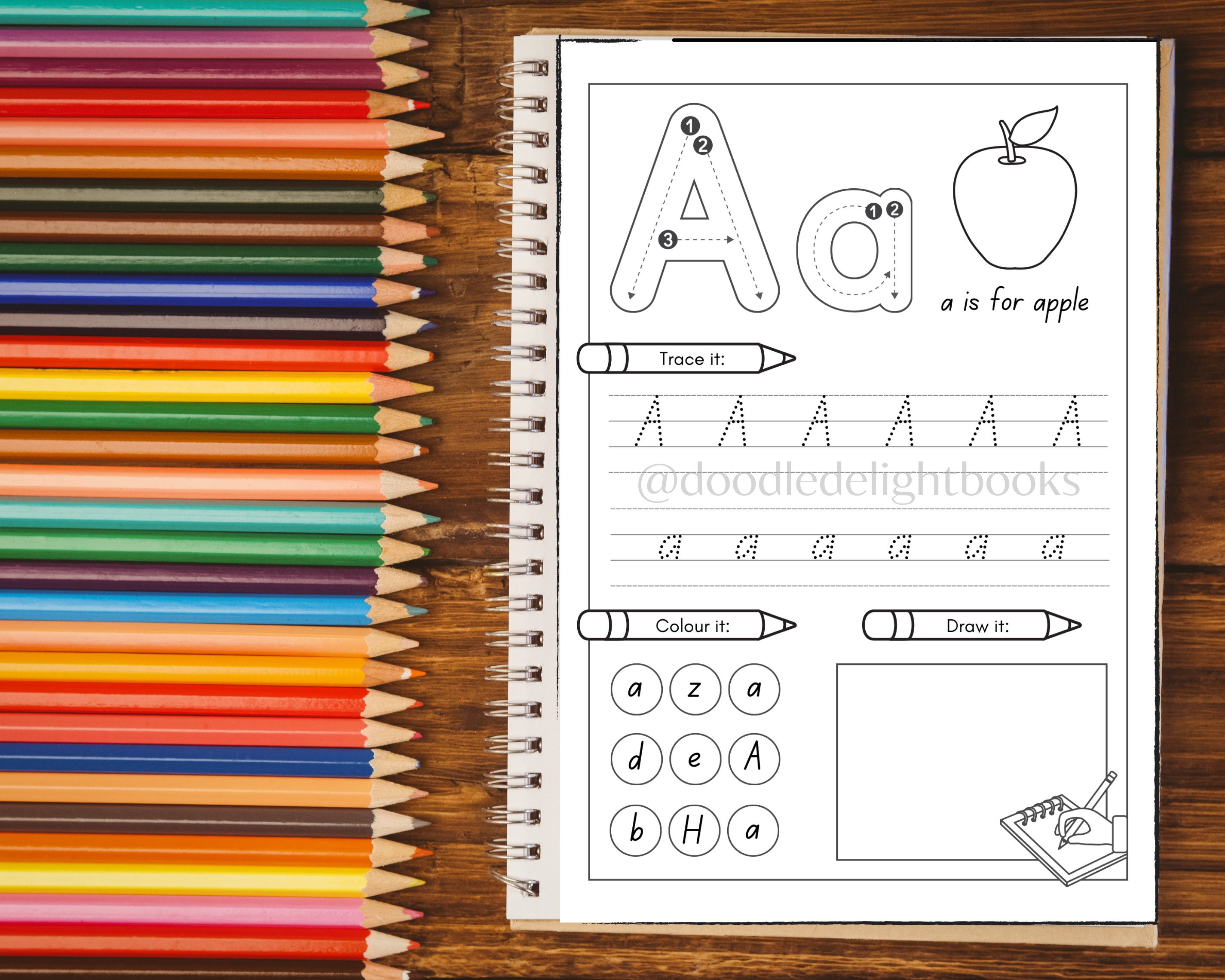 Fruit Activity Pages, Fruit Coloring Pages, Fruit Activity Book for ...