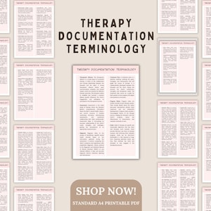 Therapy Progress Notes Cheat Sheet Bundle Smart Goals Treatment Plan ...