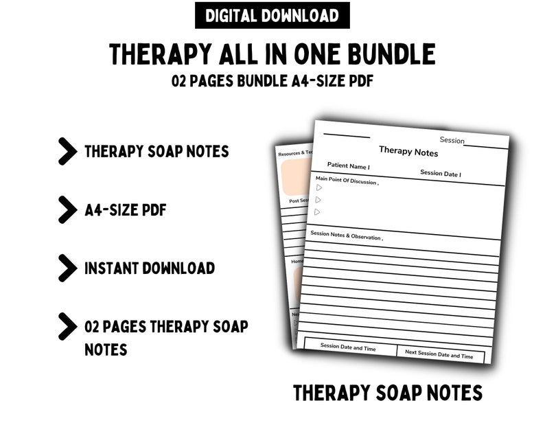 Therapist Bundle, Therapy Intervention, Therapy Goals, Therapy ...