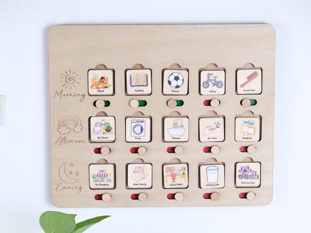 Customizable Toddler Chore Chart With Personalized Name and - Etsy