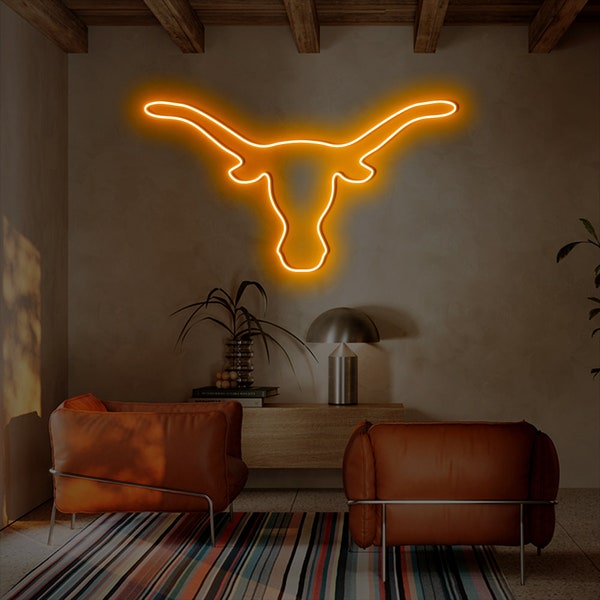 Texas Longhorn Light - Etsy
