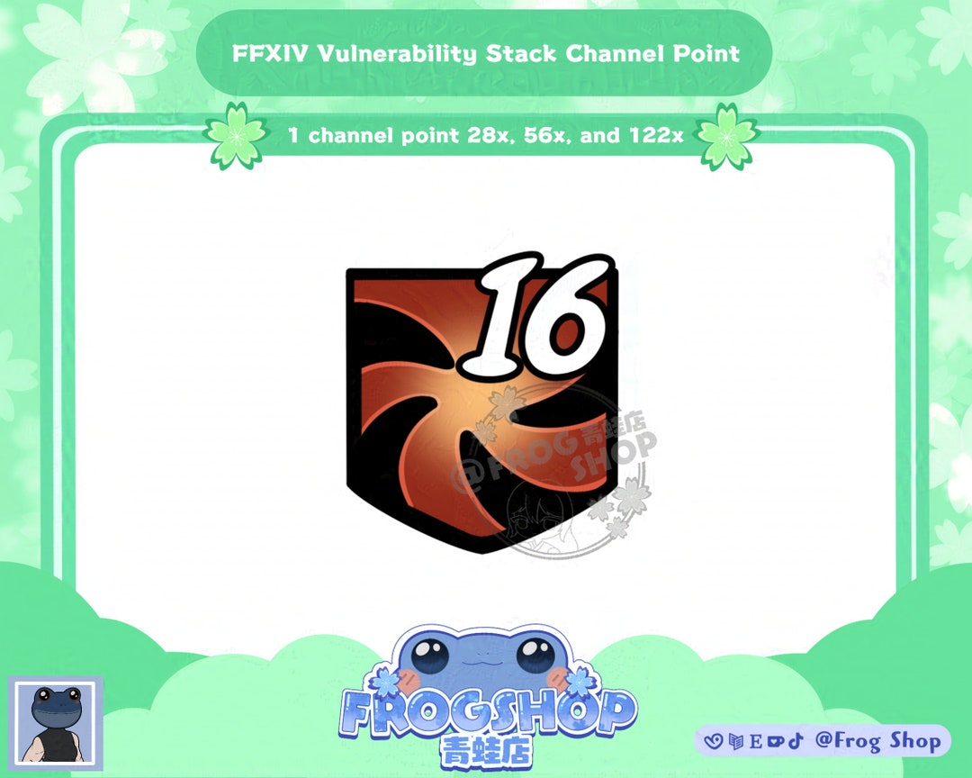 FFXIV Vulnerability Stack | Streaming Assets | Twitch Channel Points ...