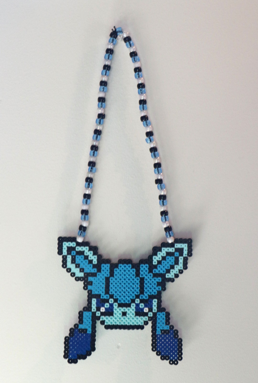 Glaceon Perler Necklace, Pokemon Perler, Rave Perler - Etsy