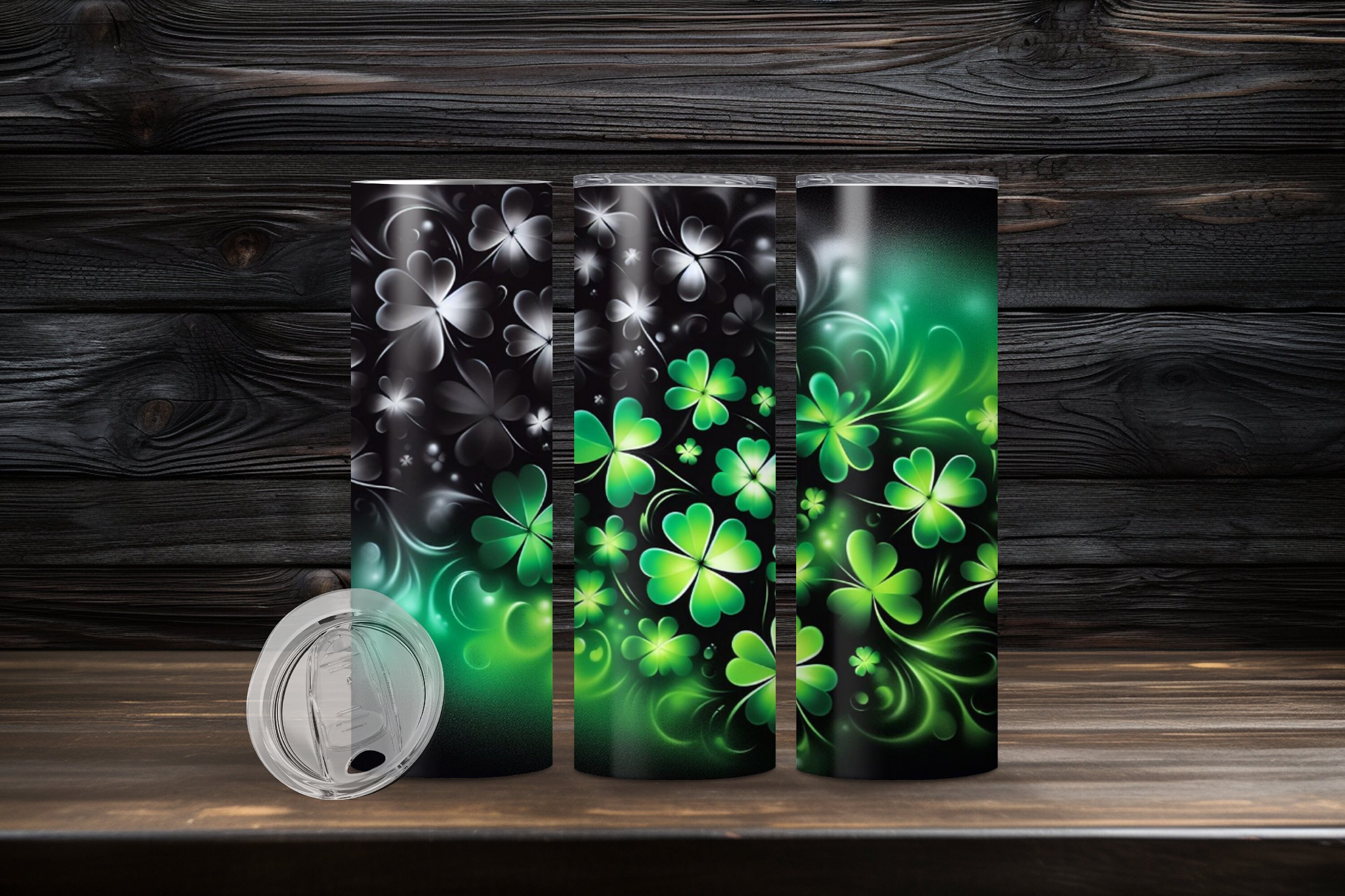 5 Shamrock 20 Oz Skinny Tumbler Wraps - Etsy