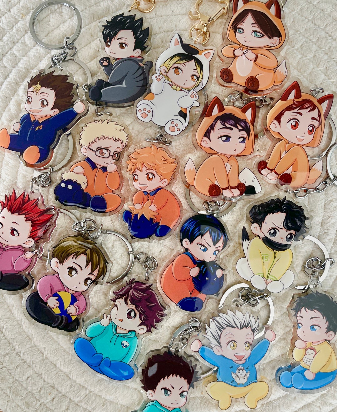 Haikyuu!! Keychains - Etsy
