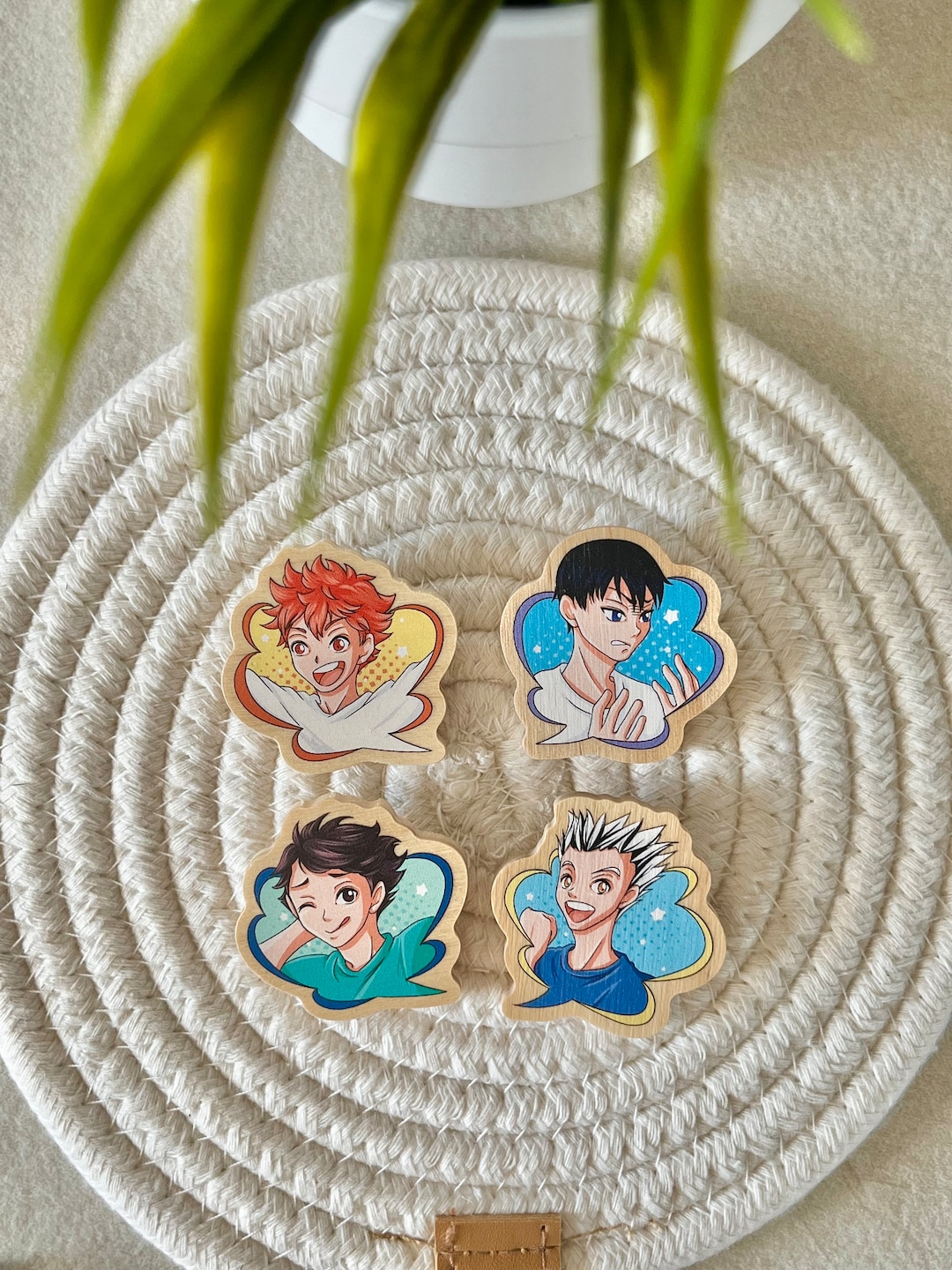 Haikyuu Wood Pins - Etsy