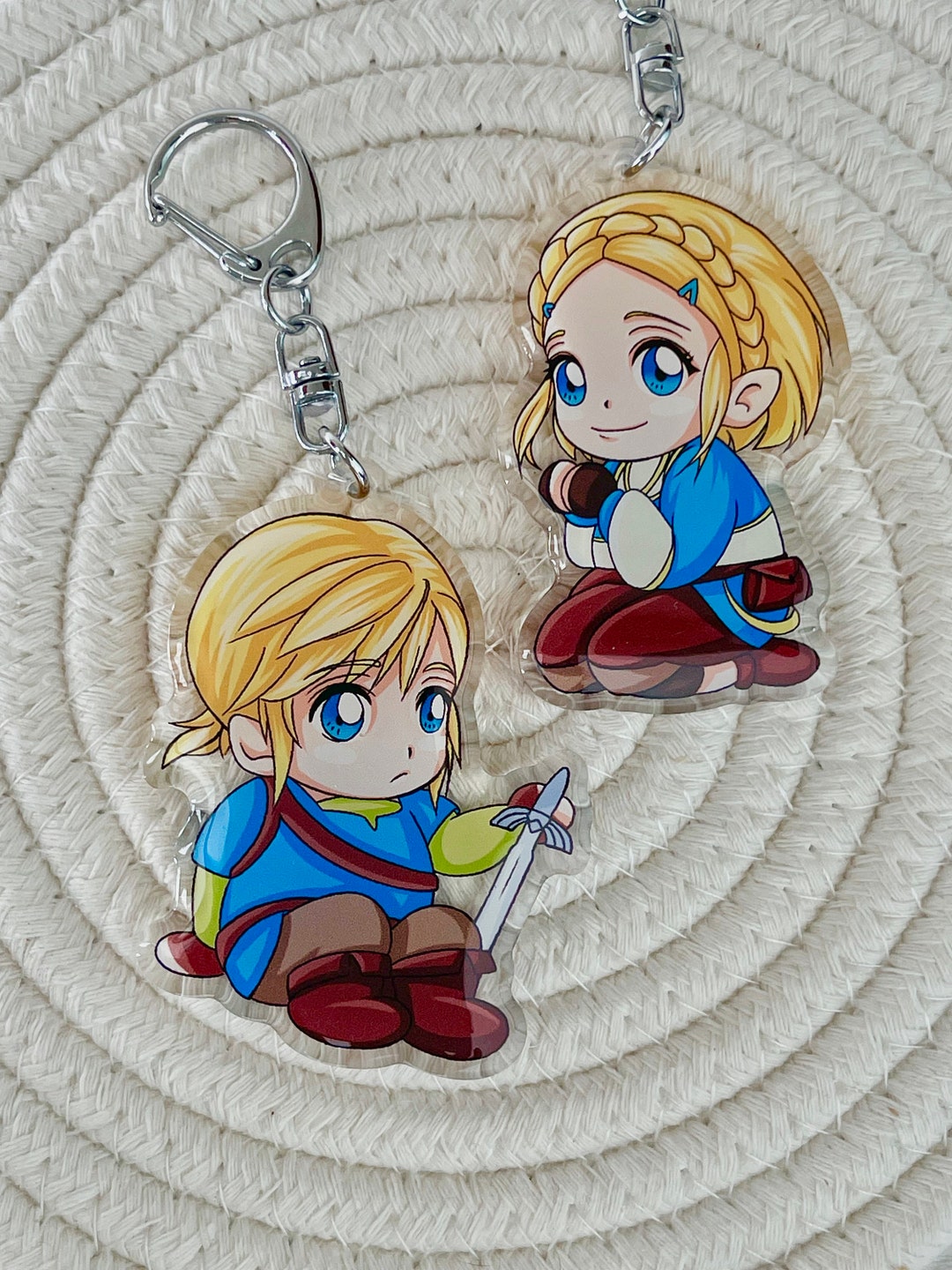 The Legend of Zelda Keychains - Etsy