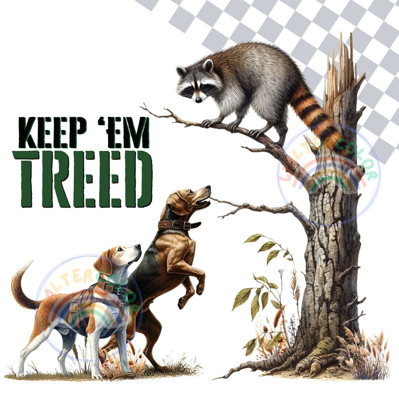Coon Hunting Svg - Etsy